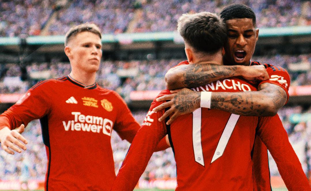 يونايتد يحسم ديربي مانشستر ويتوج بكأس الاتحاد الإنكليزي رياضة